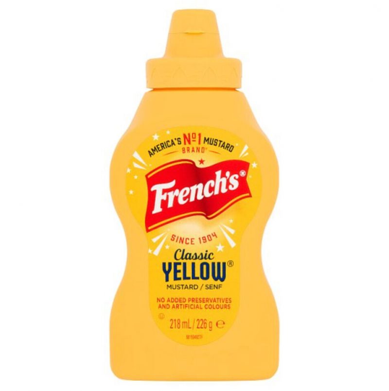 French’s Yellow Mustard, 226g / 218ml – English Corner Shop